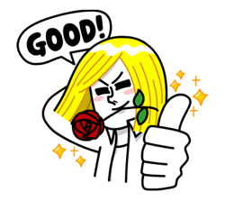 Line Emoticon Sticker James