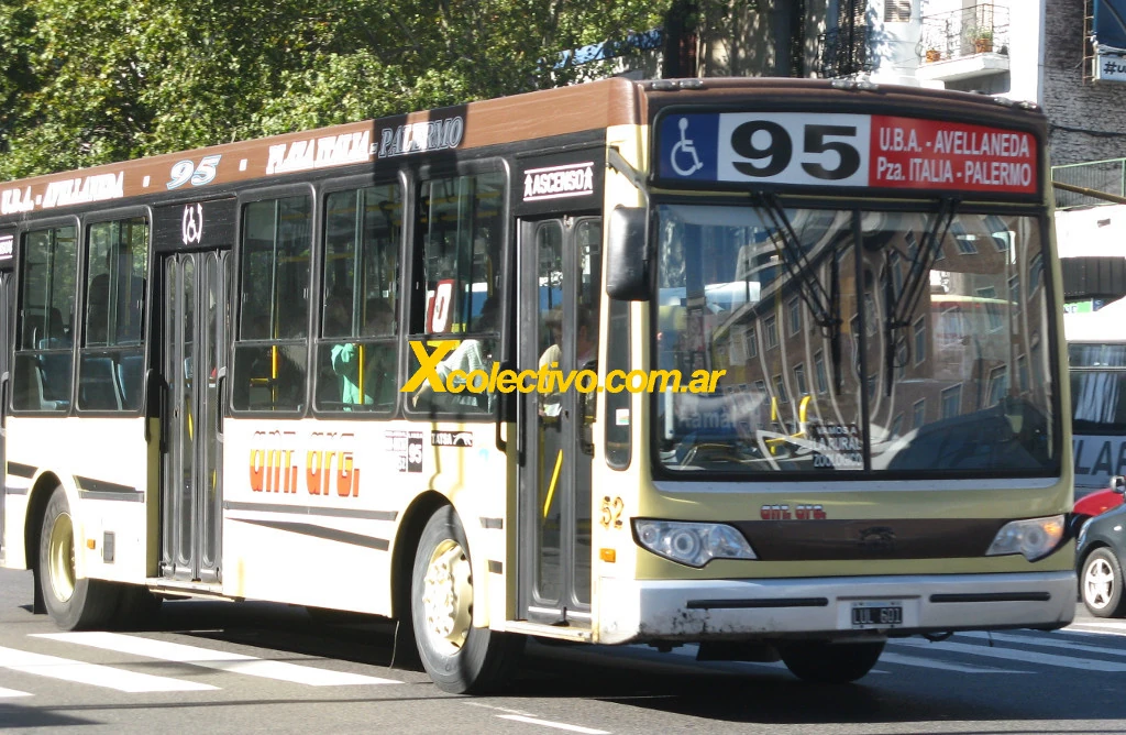 Línea 95: Avellaneda - Palermo | Wiki Líneas de Colectivos de Capital ...