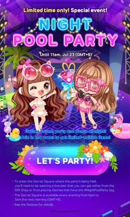 Night Pool Party | LINE Play Wiki | Fandom