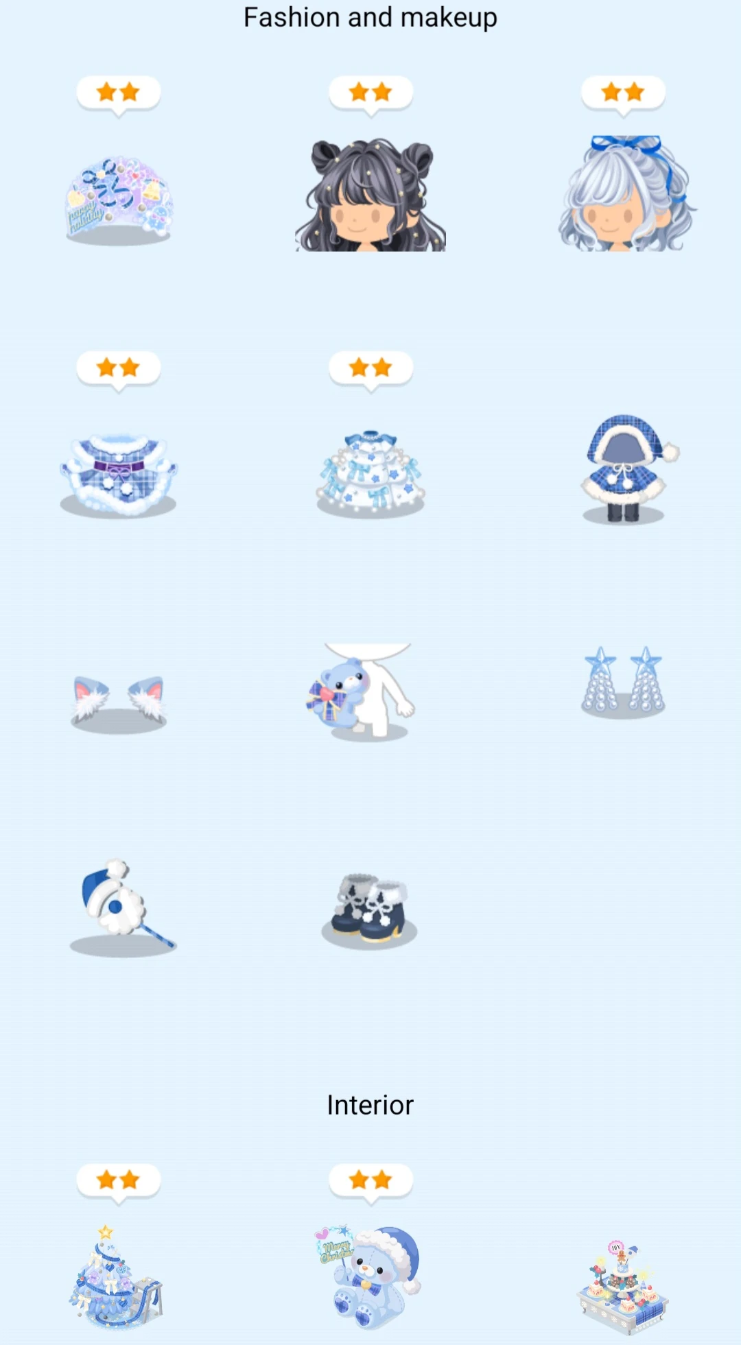 OOTD Blue Noel | LINE Play Wiki | Fandom
