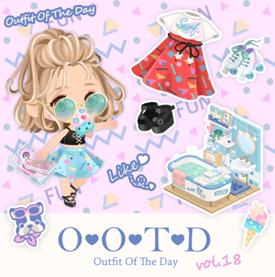 OOTD 18 | LINE Play Wiki | Fandom