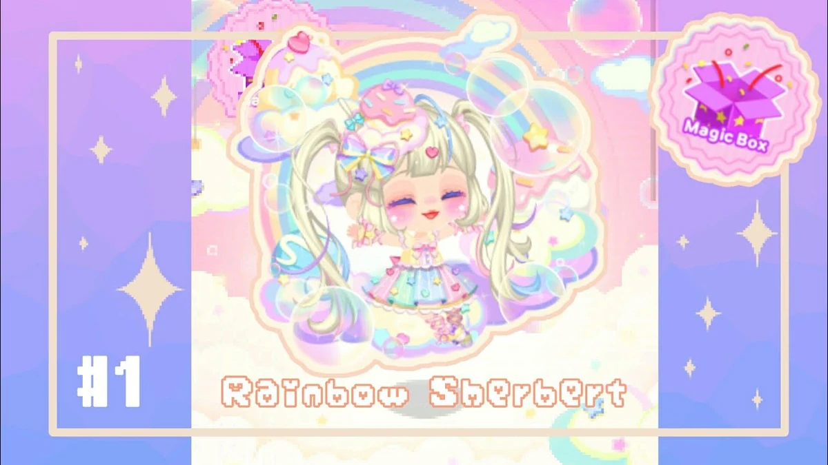Rainbow Sherbert | LINE Play Wiki | Fandom