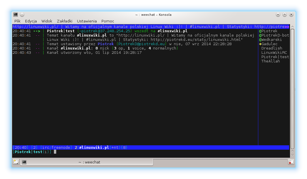 WeeChat | Linux Wiki | Fandom