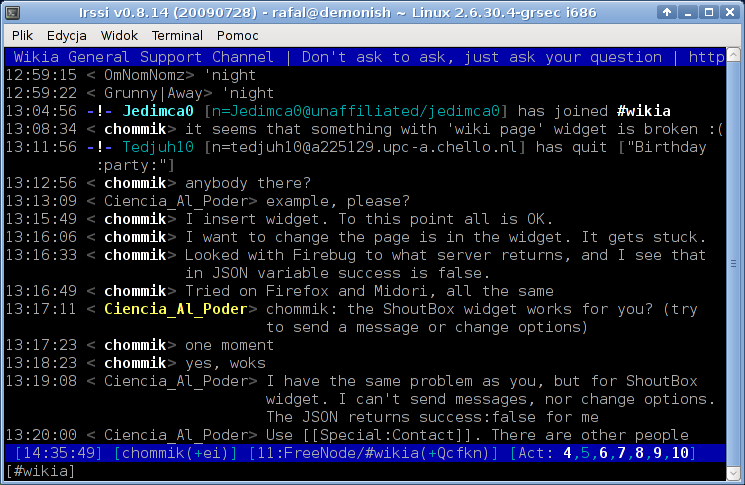 irssi | Linux Wiki | Fandom