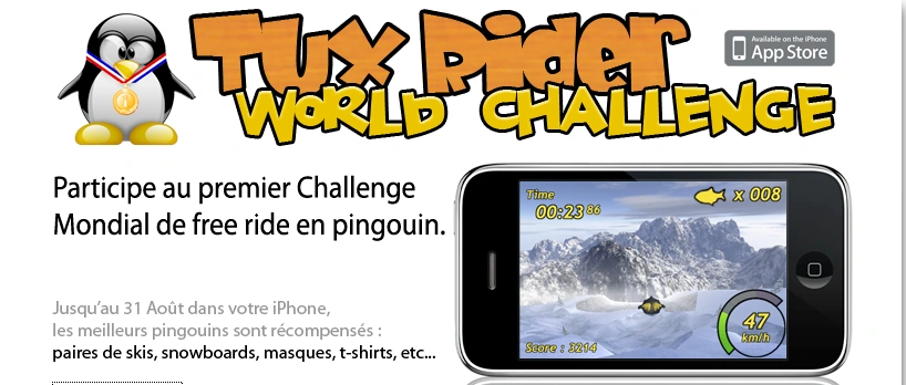Tux Rider: World Challenge | Wikia Linux | Fandom