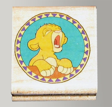 Rubber Stampede: A489-C Baby Simba | Lion King Collectors Wiki | Fandom