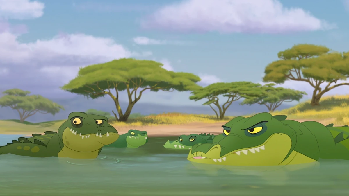 Crocodiles/Gallery/The Morning Report | The Lion Guard Wiki | Fandom