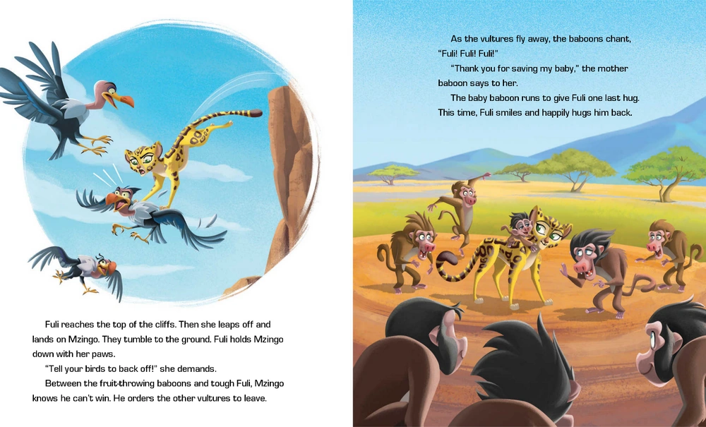 Male Baboon 4 (Baby Baboon's Troop)/Gallery/Baboons! (book) | The Lion ...