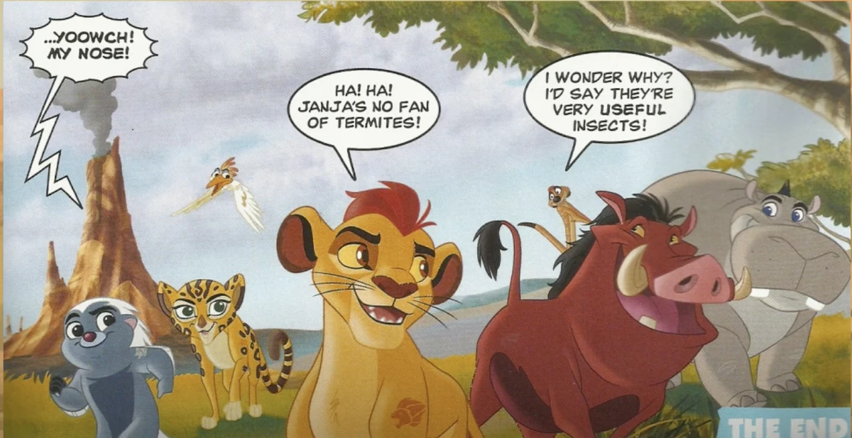 Outlands Volcano/Gallery/Janja's Prisoners | The Lion Guard Wiki | Fandom