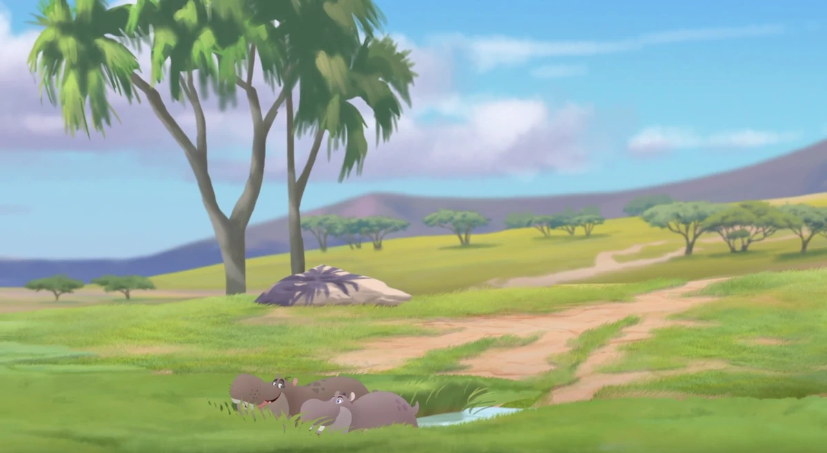 Basi/Gallery/Beshte and the Hippo Lanes | The Lion Guard Wiki | Fandom