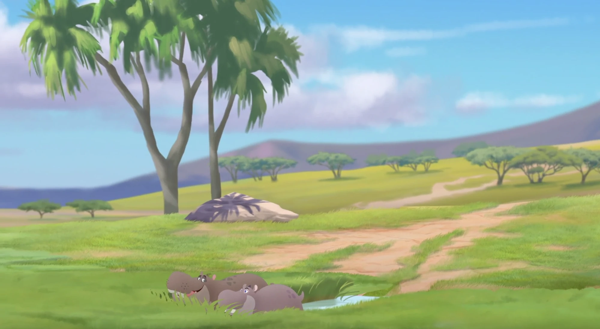 Lion Guard (group)/Gallery/Beshte and the Hippo Lanes | The Lion Guard ...