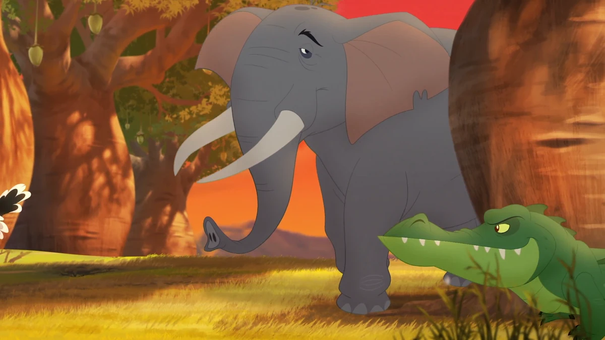 Male Crocodile/Gallery/The Kupatana Celebration | The Lion Guard Wiki ...