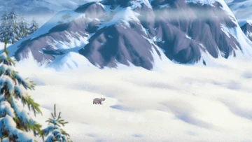how to draw tundra mountains