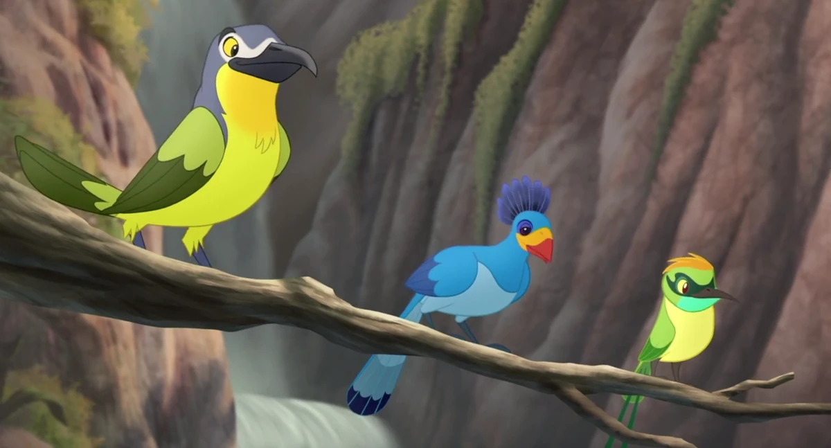 Grey-Headed Bushshrikes/Gallery/Babysitter Bunga | The Lion Guard Wiki ...