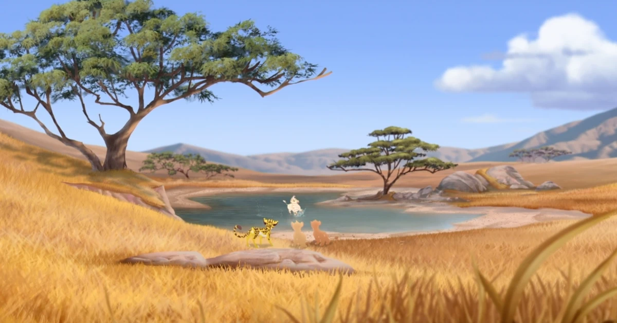 Watering Hole/Gallery/The Queen's Visit | The Lion Guard Wiki | Fandom