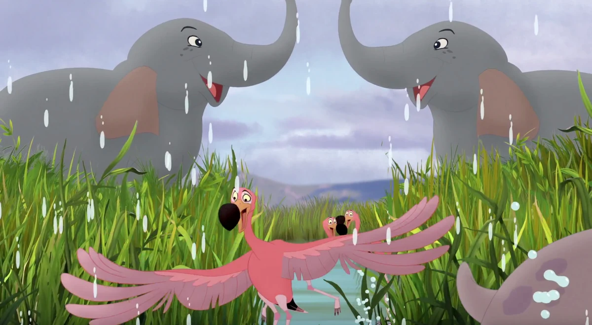Flamingos/Gallery/Beshte and the Hippo Lanes | The Lion Guard Wiki | Fandom