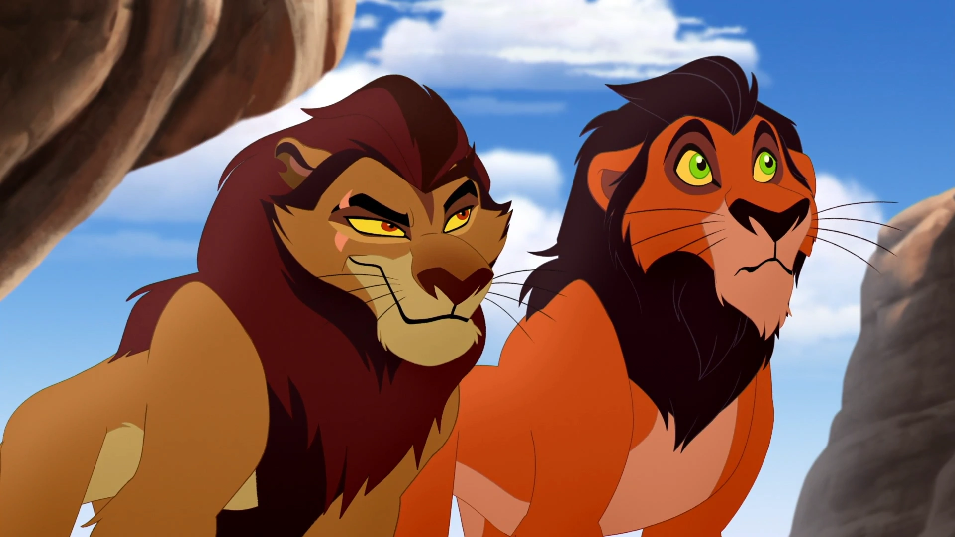 The Lion King Mufasa And Scar