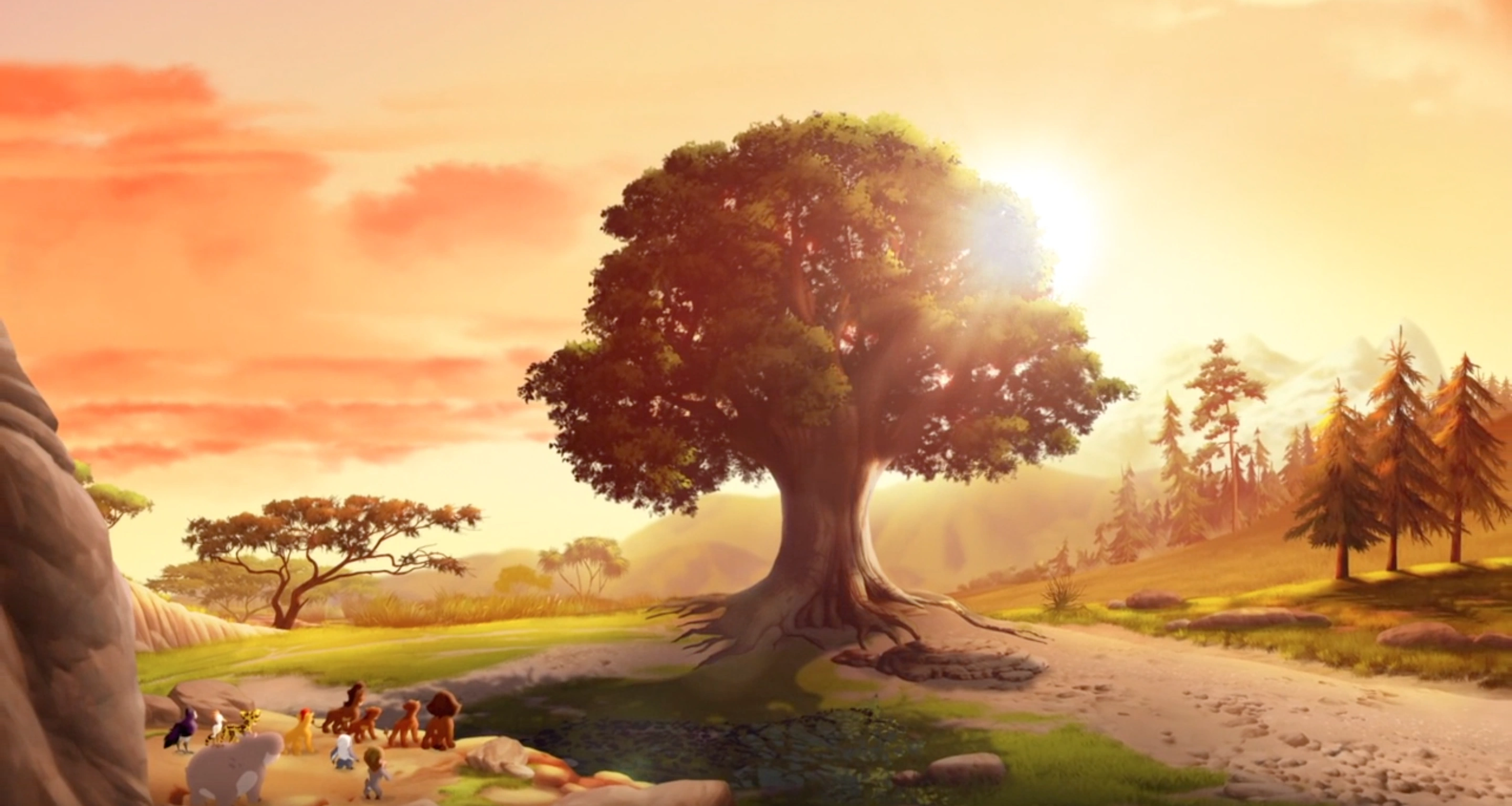 Lion King Tree Of Life