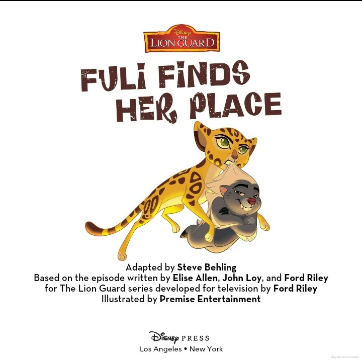 Fuli/Gallery/Fuli Finds her Place | The Lion Guard Wiki | Fandom