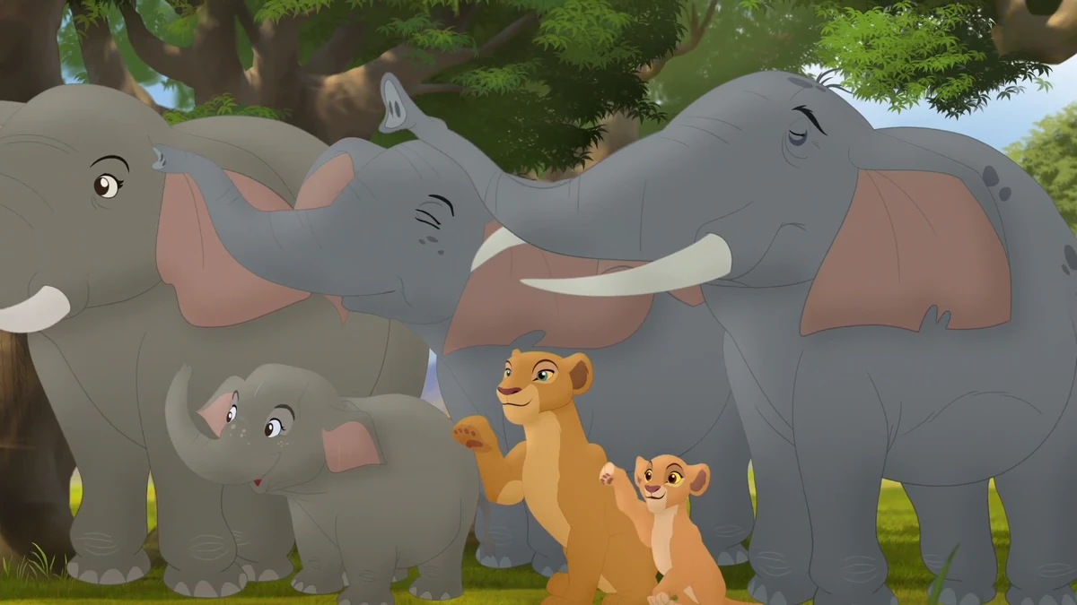 Baby Elephant/Gallery/Bunga and the King | The Lion Guard Wiki | Fandom