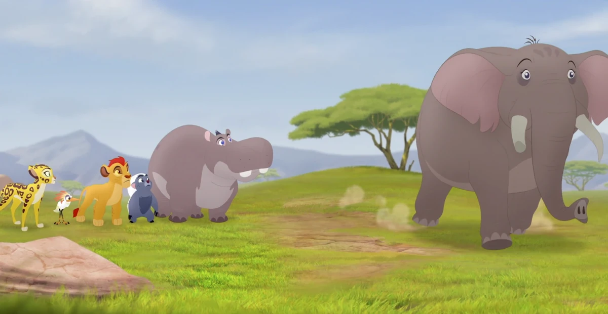 Ma Tembo/Gallery/The Traveling Baboon Show | The Lion Guard Wiki | Fandom