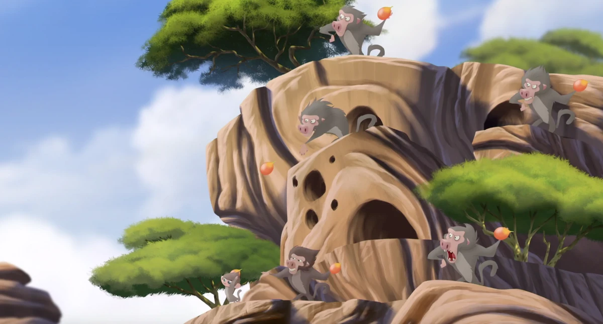 Baby Baboon's Troop | The Lion Guard Wiki | Fandom