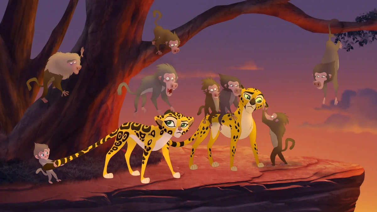 Baby Baboon/Gallery/Return to the Pride Lands | The Lion Guard Wiki ...