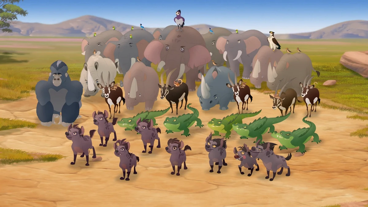 Kion's Army | The Lion Guard Wiki | Fandom
