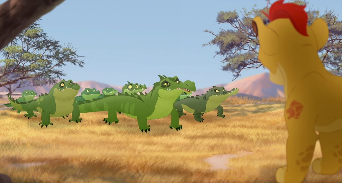 Male Crocodile 4 (Kiburi's Float) | The Lion Guard Wiki | Fandom