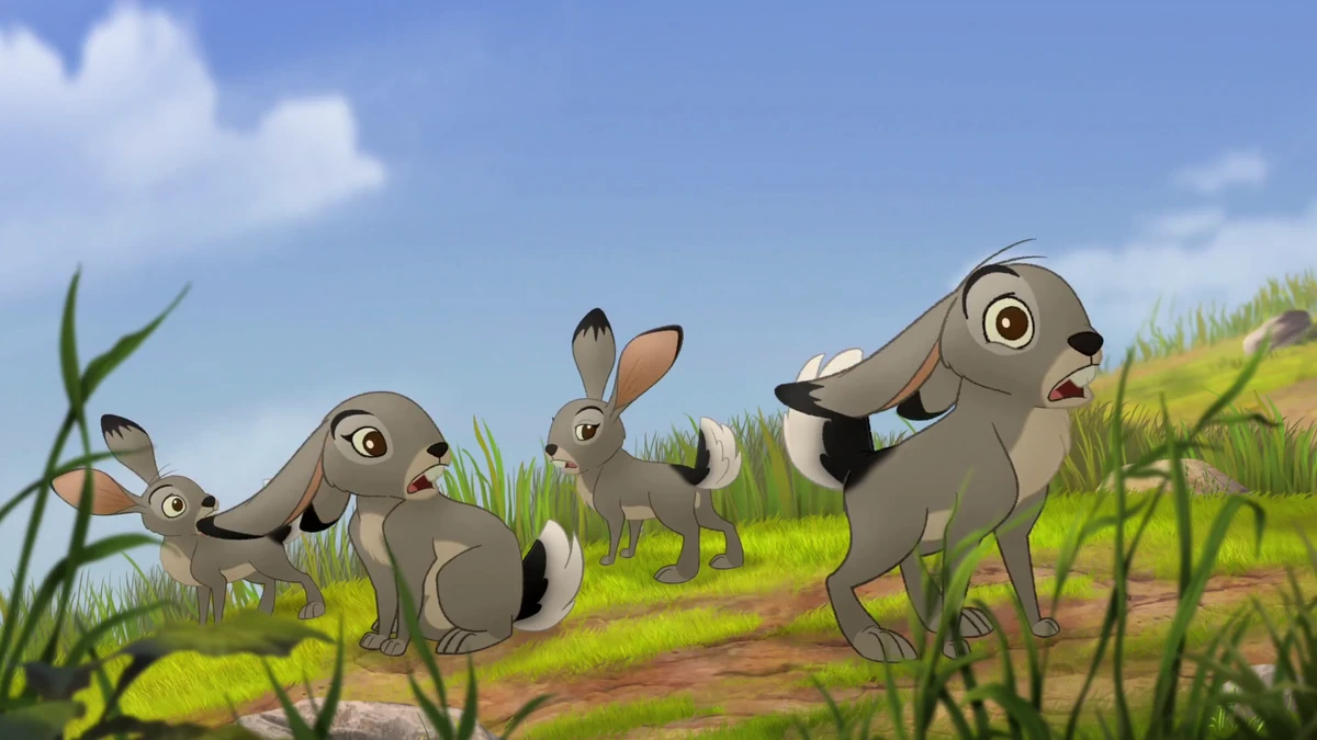 Female Hare/Gallery/Fuli's New Family | The Lion Guard Wiki | Fandom