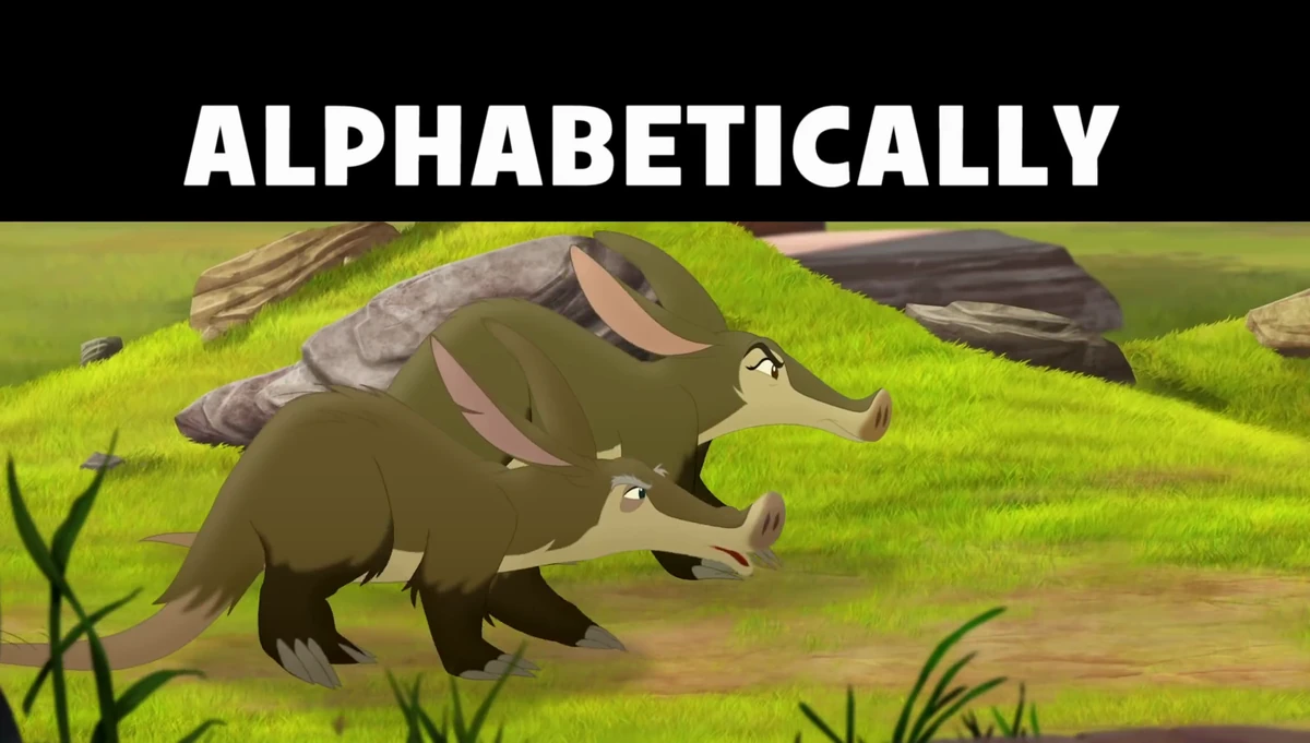 Muhangus/Gallery/A to Z with the Lion Guard | The Lion Guard Wiki | Fandom