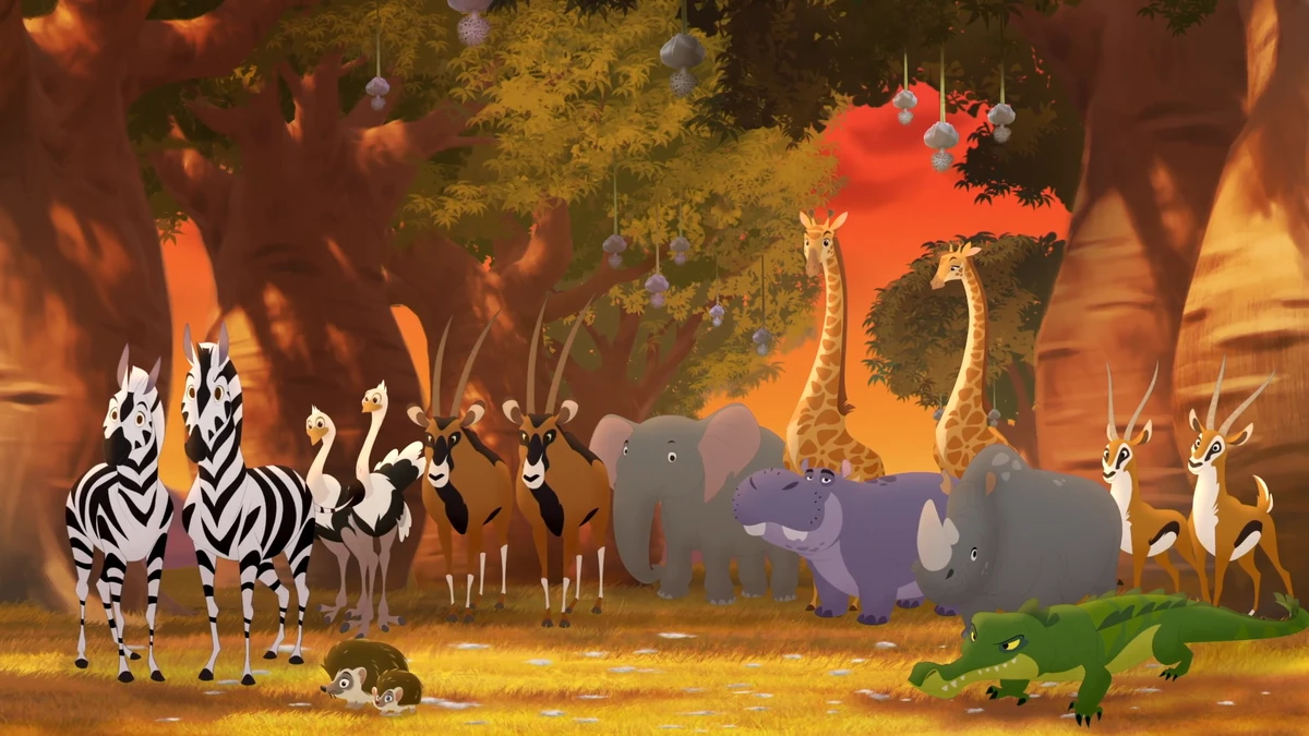 Mbuni's Flock/Gallery/The Kupatana Celebration | The Lion Guard Wiki ...