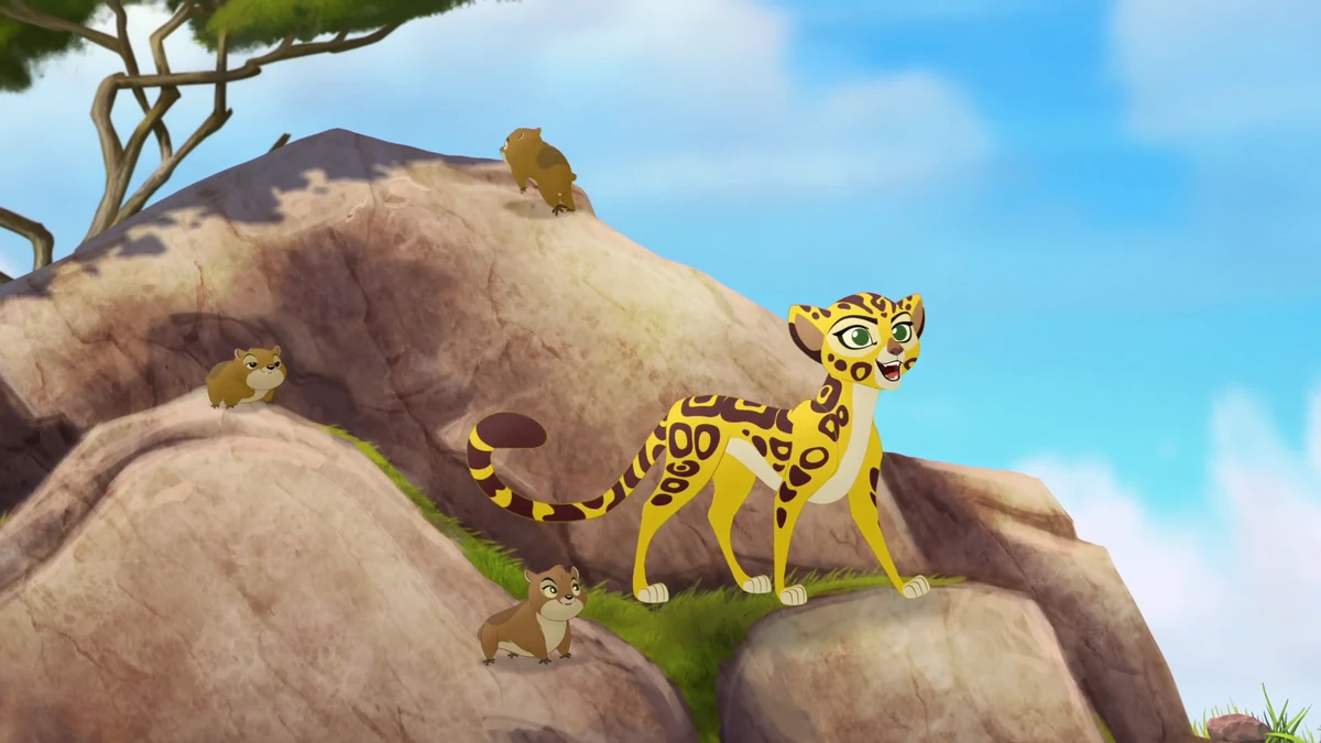 Male Hyrax/Gallery/Fuli's New Family | The Lion Guard Wiki | Fandom
