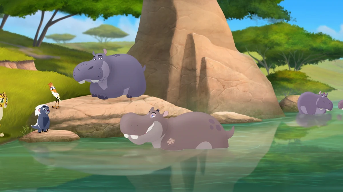 Three Female Hippos/Gallery/The Rise of Makuu | The Lion Guard Wiki ...