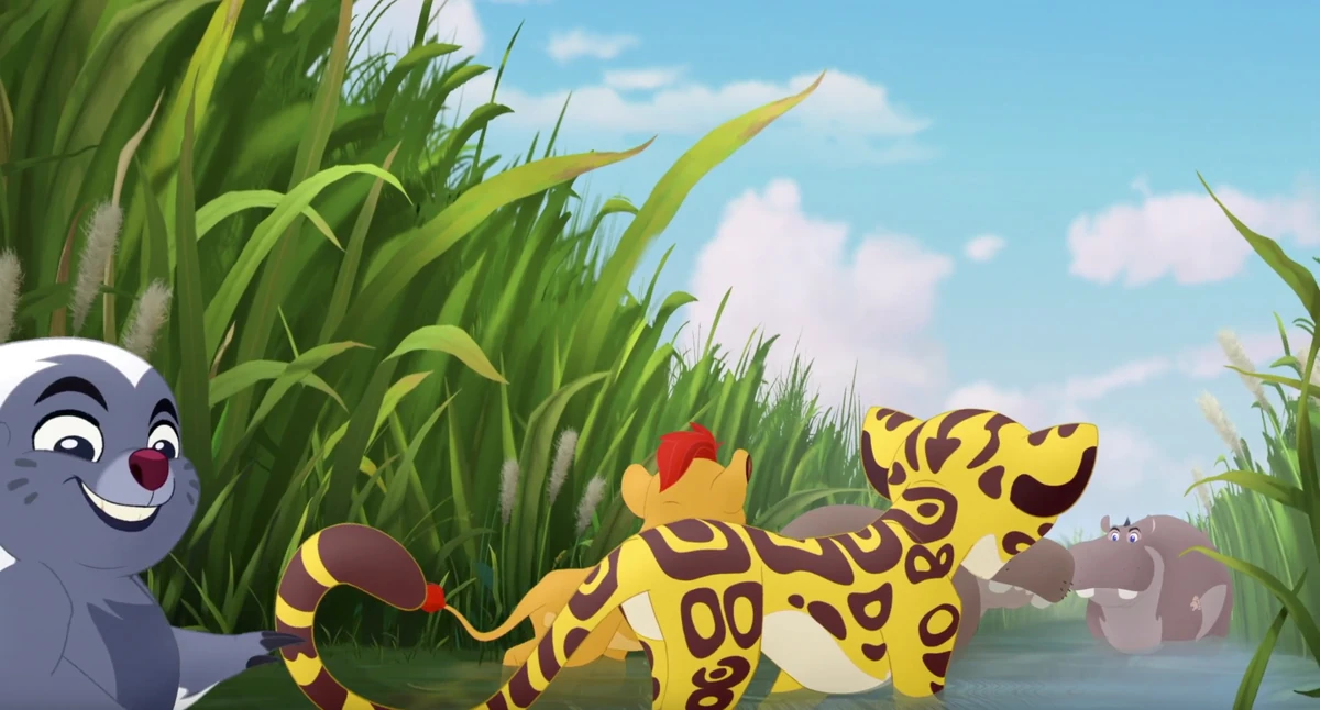 Bunga/Gallery/Beshte and the Hippo Lanes | The Lion Guard Wiki | Fandom