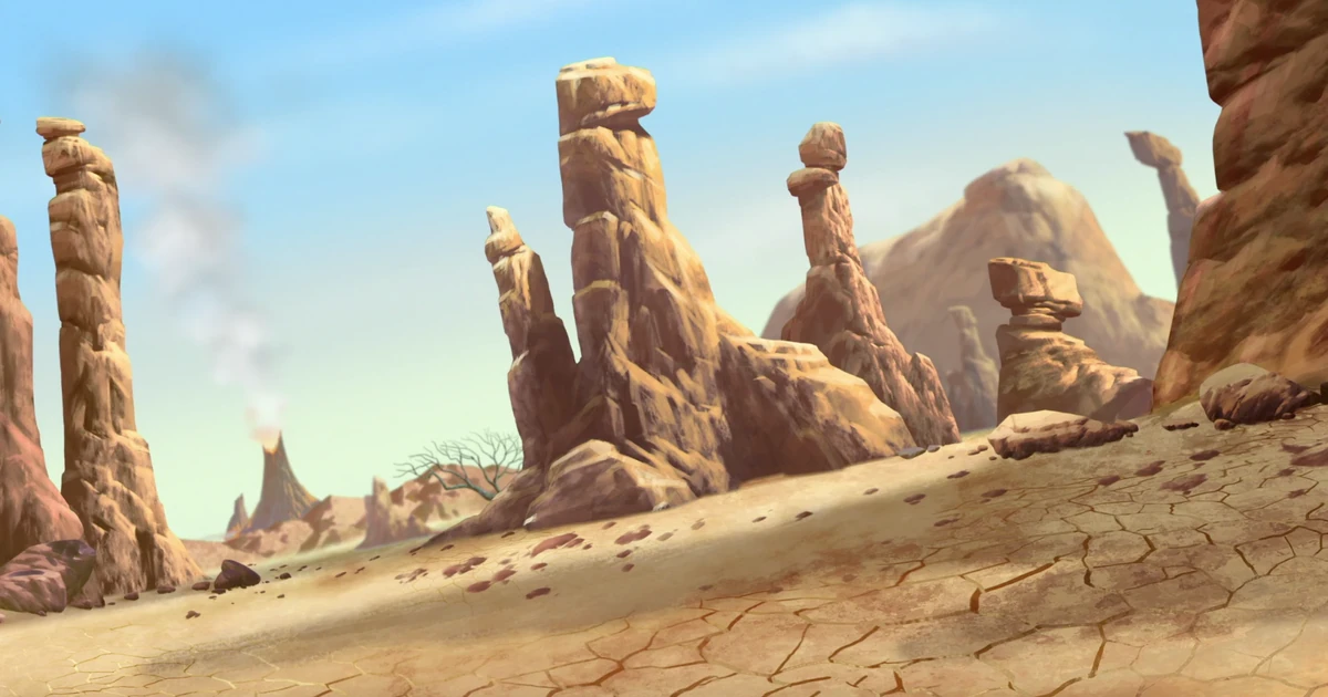 Outlands Volcano/Gallery/Swept Away | The Lion Guard Wiki | Fandom