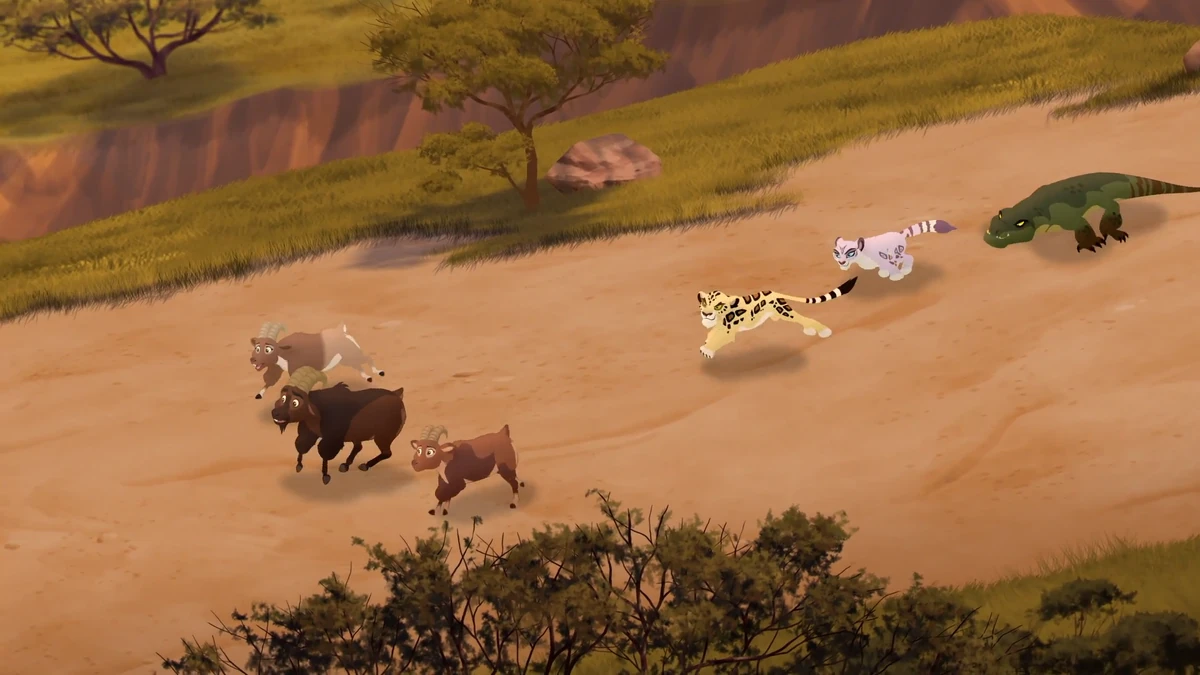 Female Mountain Goat/Gallery/Triumph of the Roar | The Lion Guard Wiki ...