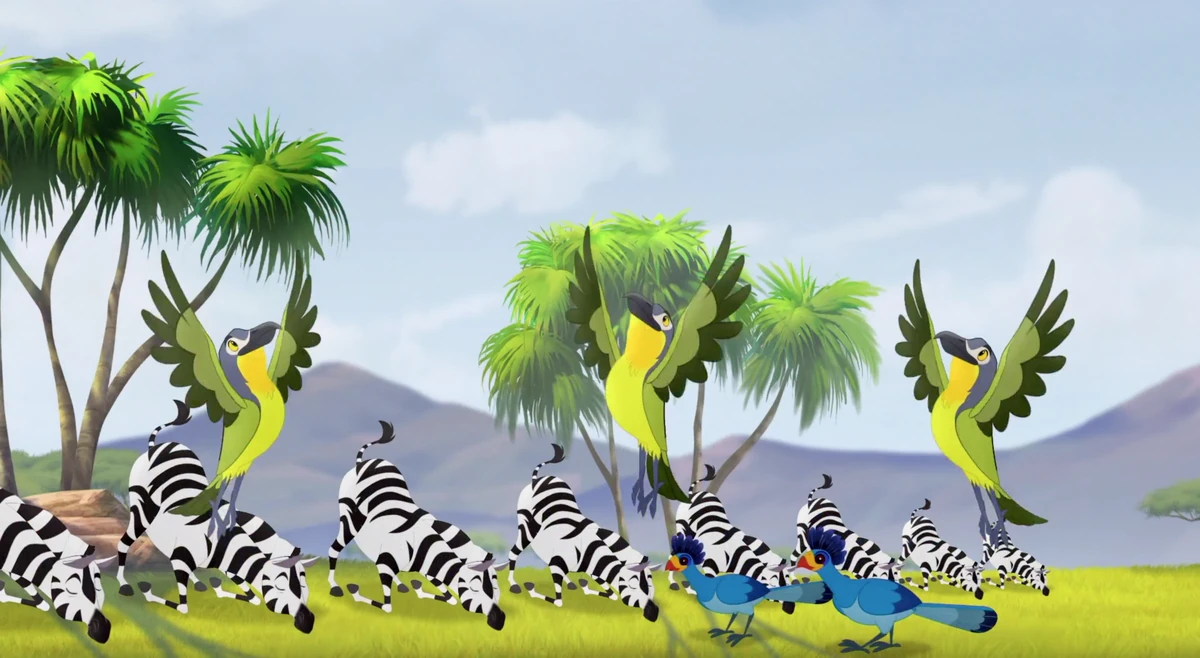 Bee-eaters/Gallery/The Trail to Udugu | The Lion Guard Wiki | Fandom