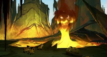 Outlands Volcano | The Lion Guard Wiki | Fandom