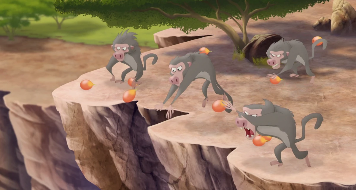Male Baboon (Baby Baboon's Troop)/Relationships | The Lion Guard Wiki ...
