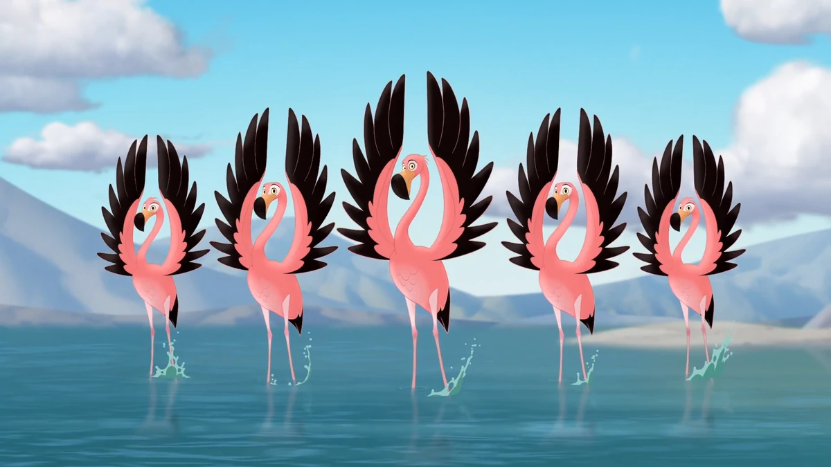 Flamingo Girls' Flamboyance | The Lion Guard Wiki | Fandom