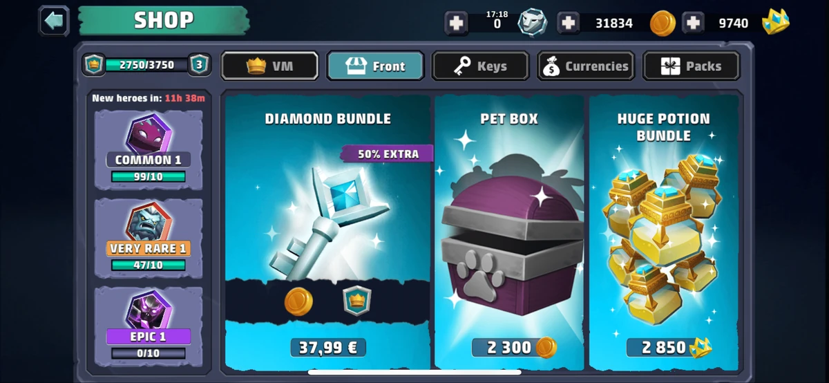 Shop | Lionheart: Dark Moon Wiki | Fandom