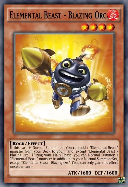 Elemental Beast - Blazing Orc | LionHeartKIng Wiki | Fandom