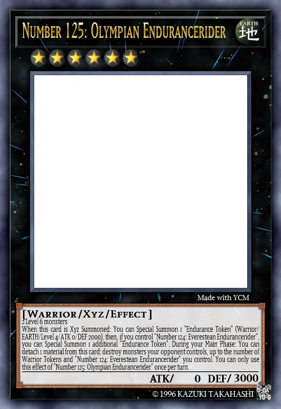 Number 125: Olympian Endurancerider | LionHeartKIng Wiki | Fandom