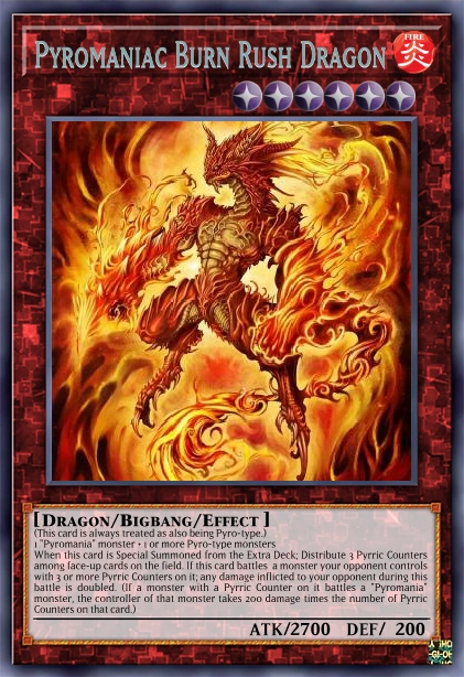 Pyromaniac Burn Rush Dragon | LionHeartKIng Wiki | Fandom