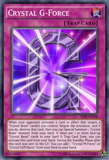 Crystal G-Force | LionHeartKIng Wiki | Fandom
