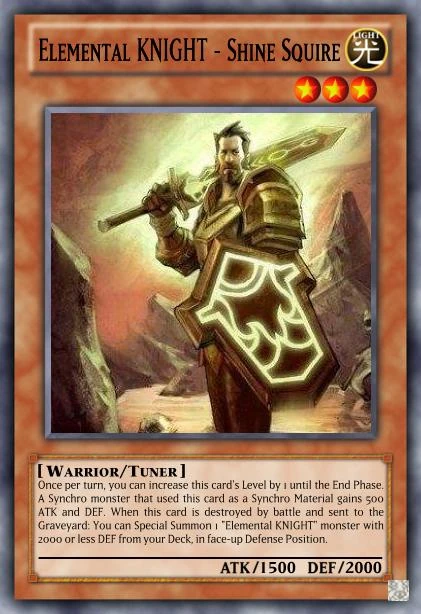 Elemental KNIGHT - Shine Squire | LionHeartKIng Wiki | Fandom