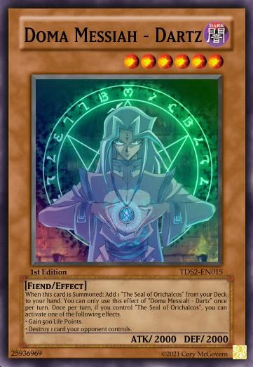 Doma Messiah - Dartz (Card)/(Custom) | LionHeartKIng Wiki | Fandom