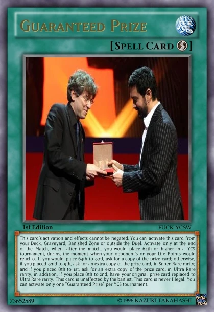 Guaranteed Prize | LionHeartKIng Wiki | Fandom