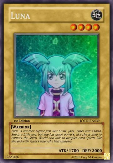 Luna (Card)/(Custom) | LionHeartKIng Wiki | Fandom